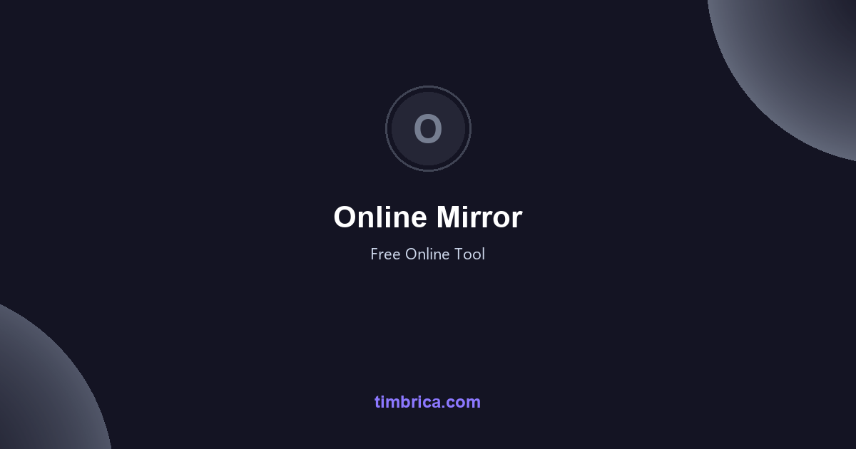 Online Mirror | Timbrica